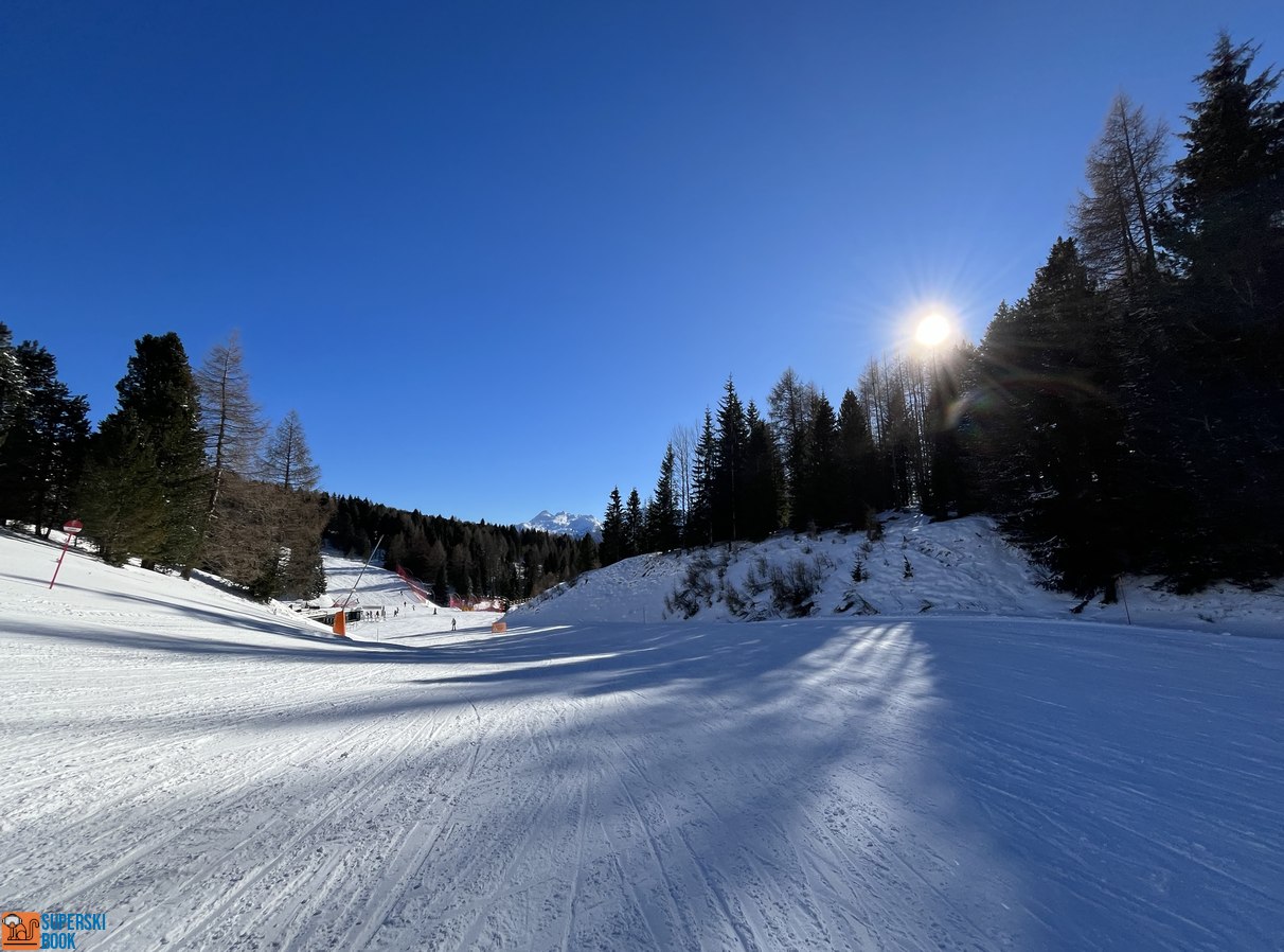 Pista Le Cune: discesa di media difficoltà nel cuore dell'Alpe Lusia in ...