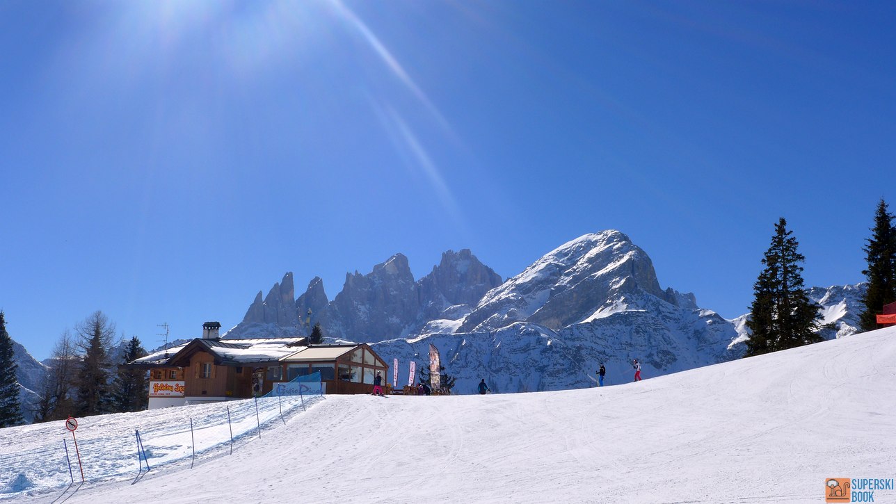 Falcade - Passo San Pellegrino e Alpe Lusia: belle piste, ambienti ...