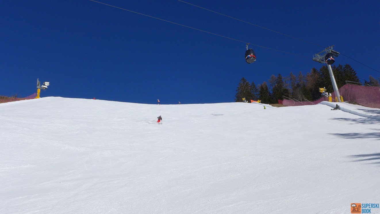 Pista Piculin: ripida e famosa pista nera di Plan de Corones - Kronplatz