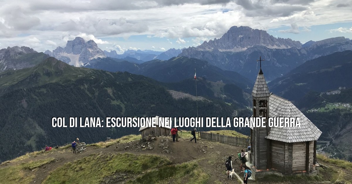 Storia e trekking: salita al Col di Lana con partenza dal Passo Valparola