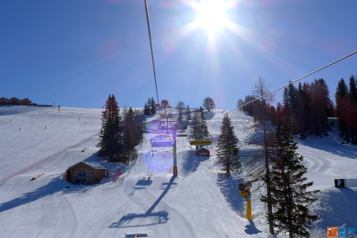 Seggiovia Ciampai: tante piste facili e soleggiate in Alta Badia