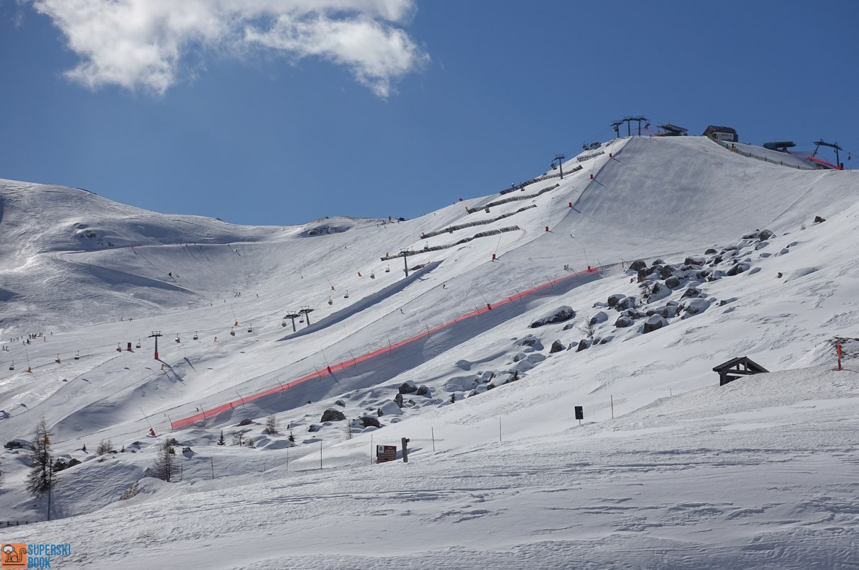 Pista Belvedere 2: difficile e soddisfacente pista del Passo Pordoi ...