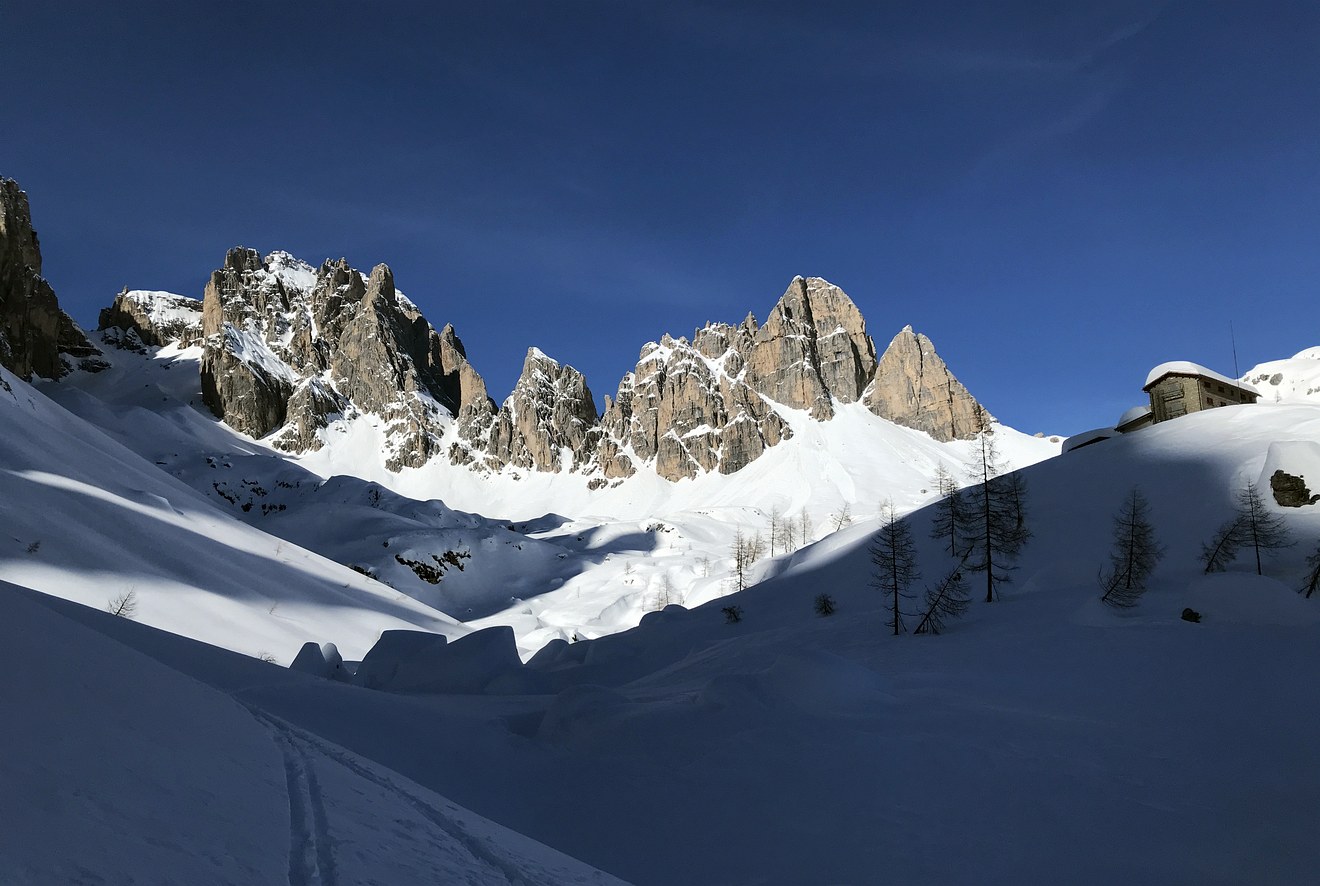Gita a Forcella Popera partendo da Padola: itinerario di scialpinismo ...