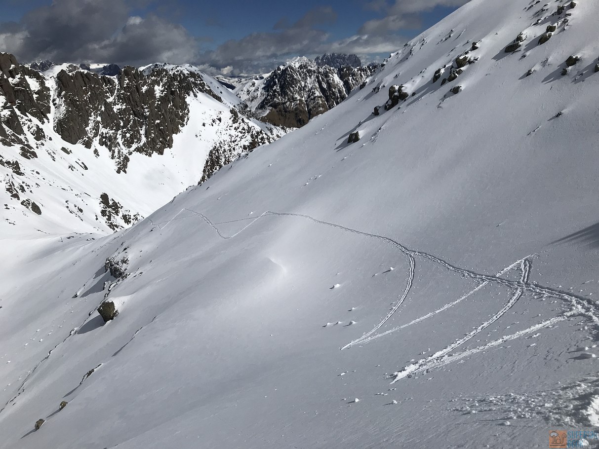 Cima Bocche da Nord: spettacolare gita di scialpinismo primaverile con ...