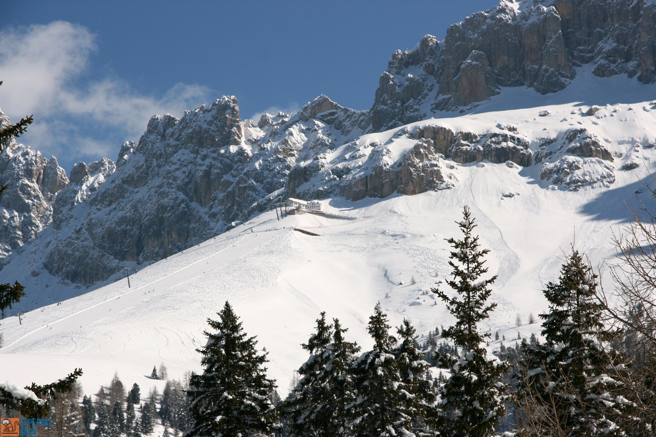 Carezza Ski, tanto sole e belle piste tra Catinaccio e Latemar