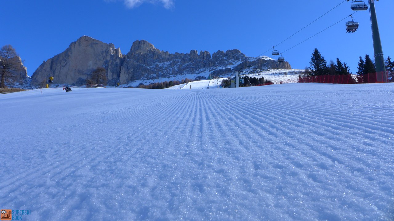 Carezza Ski, tanto sole e belle piste tra Catinaccio e Latemar