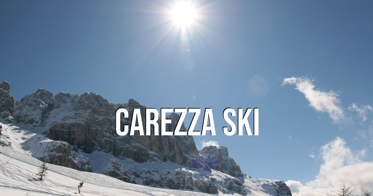 Carezza Ski, tanto sole e belle piste tra Catinaccio e Latemar