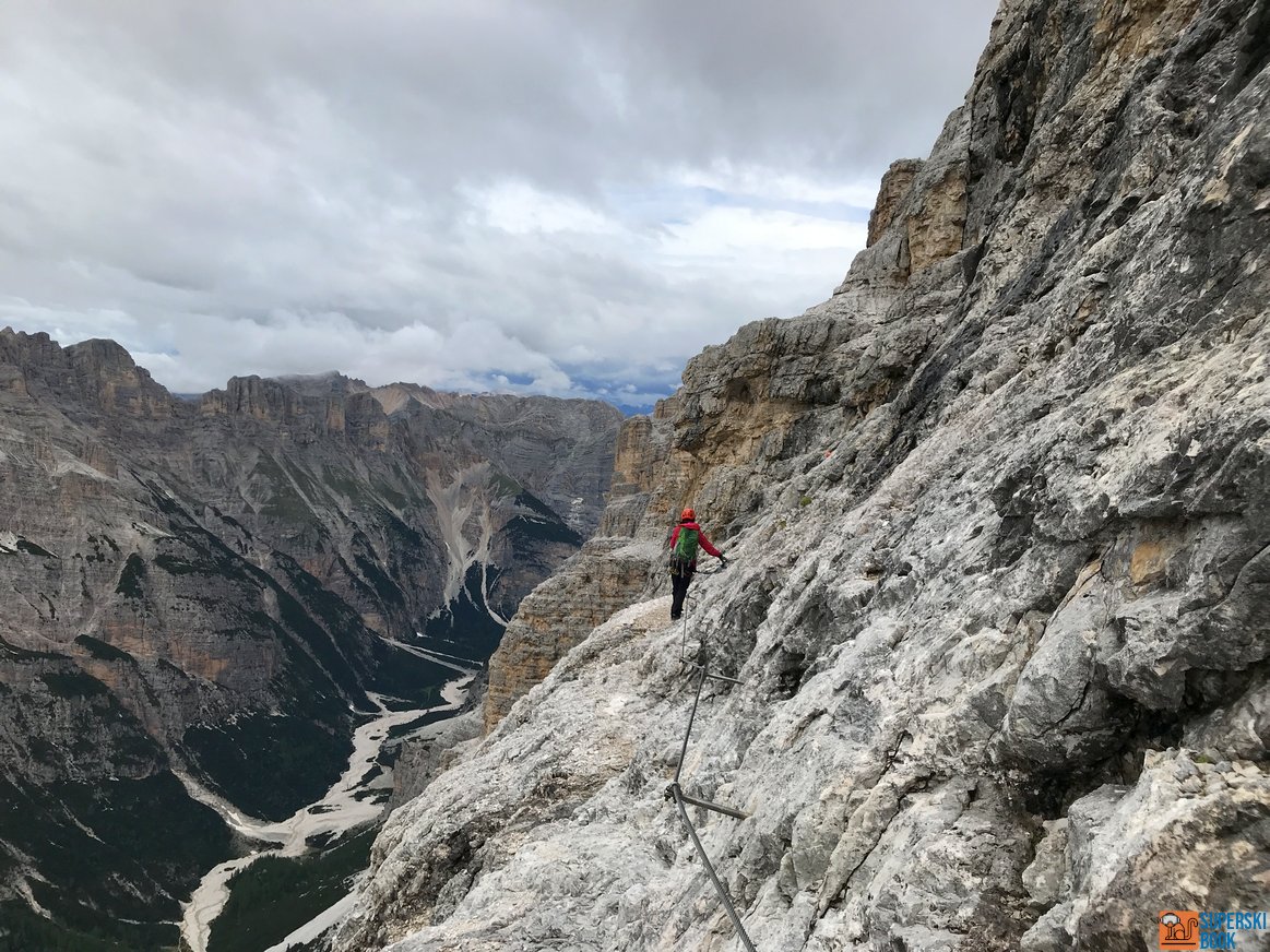 Tofana di Rozes per via ferrata Lipella: nel mastodontico mondo delle ...