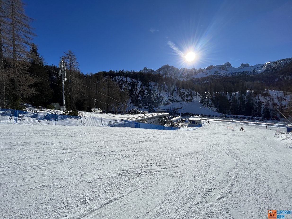 Pista Rio Gere: bellissima discesa di Cortina d'Ampezzo ai piedi del ...