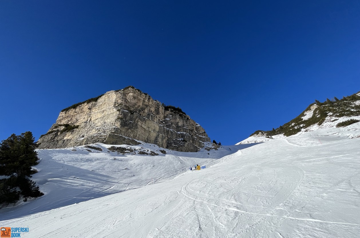 Pista Rio Gere: bellissima discesa di Cortina d'Ampezzo ai piedi del ...