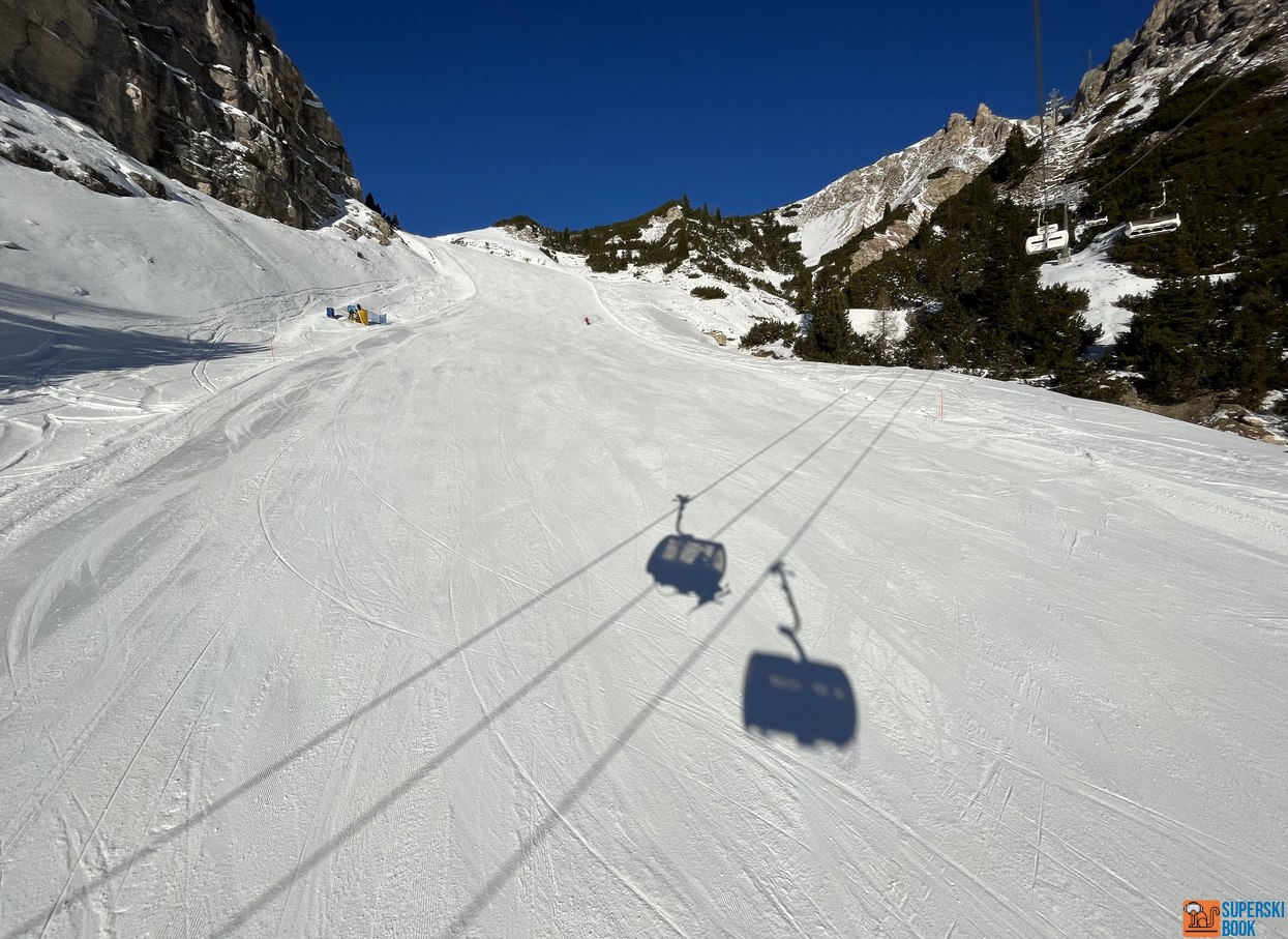 Pista Rio Gere: bellissima discesa di Cortina d'Ampezzo ai piedi del ...