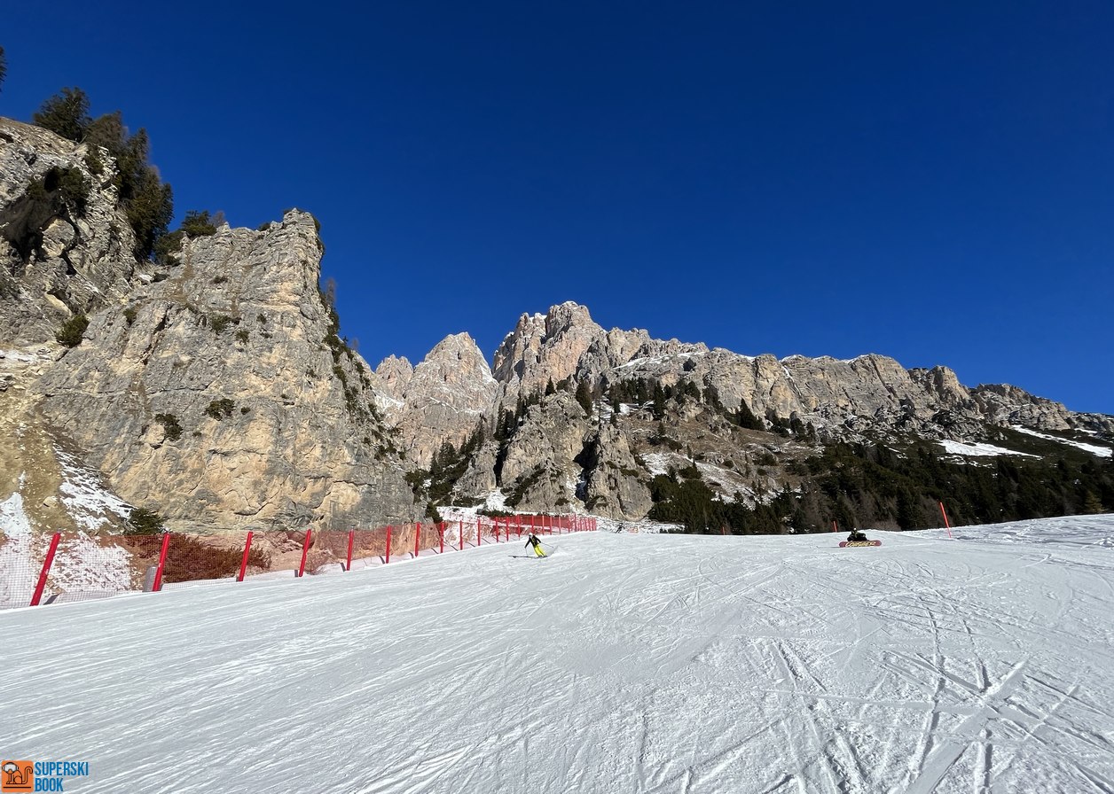 Pista Rio Gere: bellissima discesa di Cortina d'Ampezzo ai piedi del ...