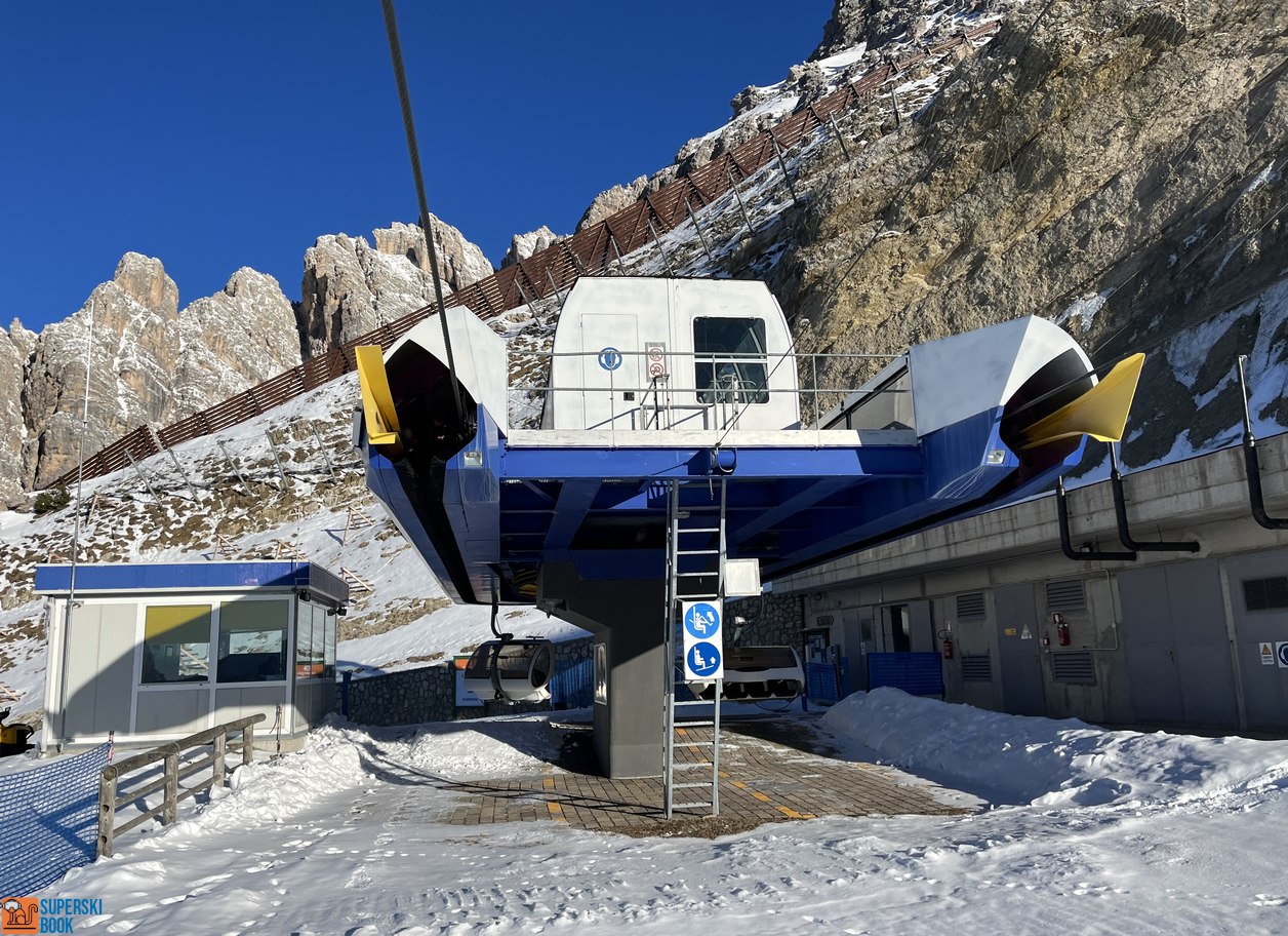 Seggiovia Rio Gere - Son Forca: veloce quadriposto per le piste da sci ...