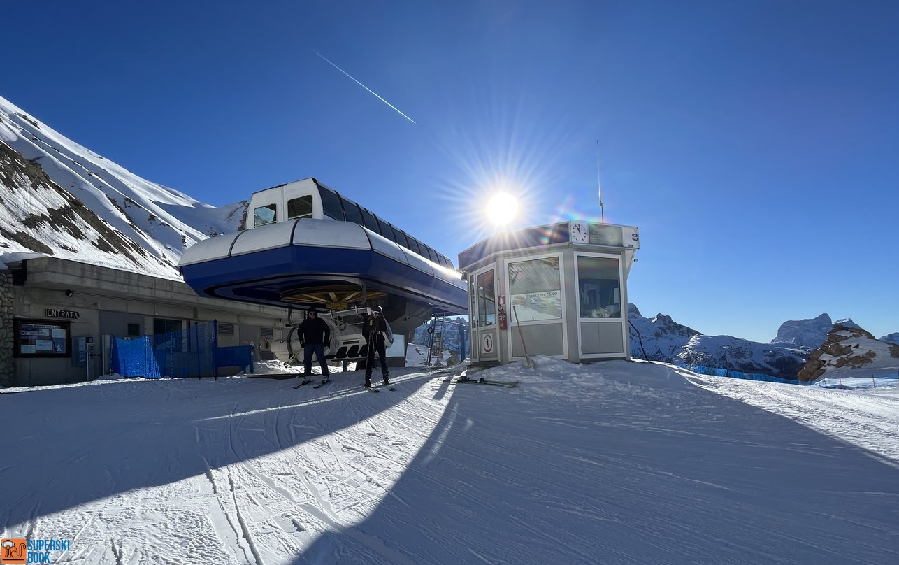 Seggiovia Rio Gere - Son Forca: veloce quadriposto per le piste da sci ...