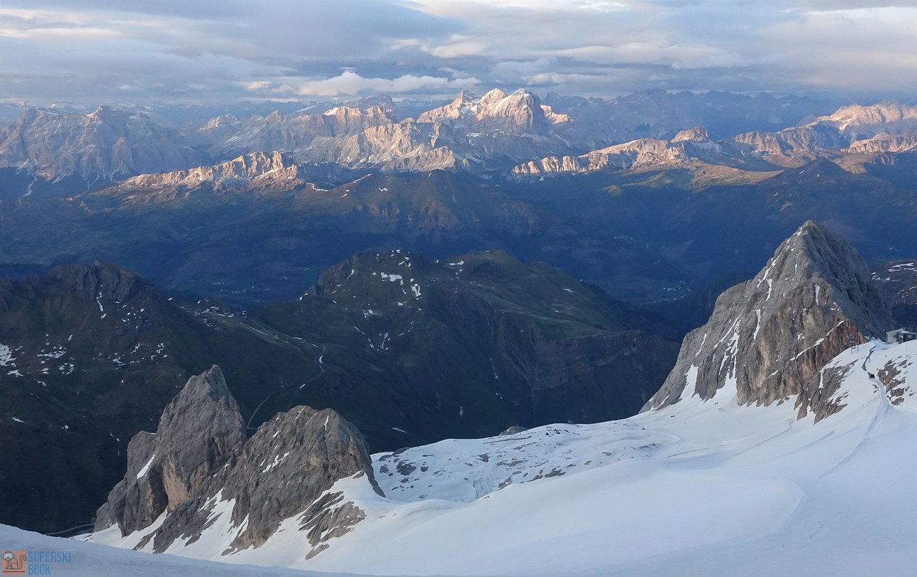 Salita a Punta Rocca (Marmolada) con gli sci da Passo Fedaia: classica ...