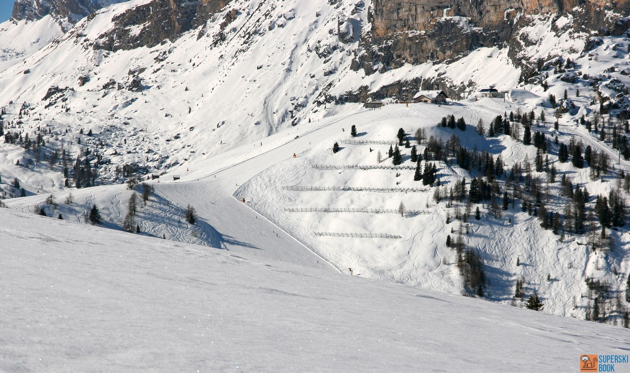 Pista Rossa Campolongo: bel tracciato nella skiarea del Passo ...