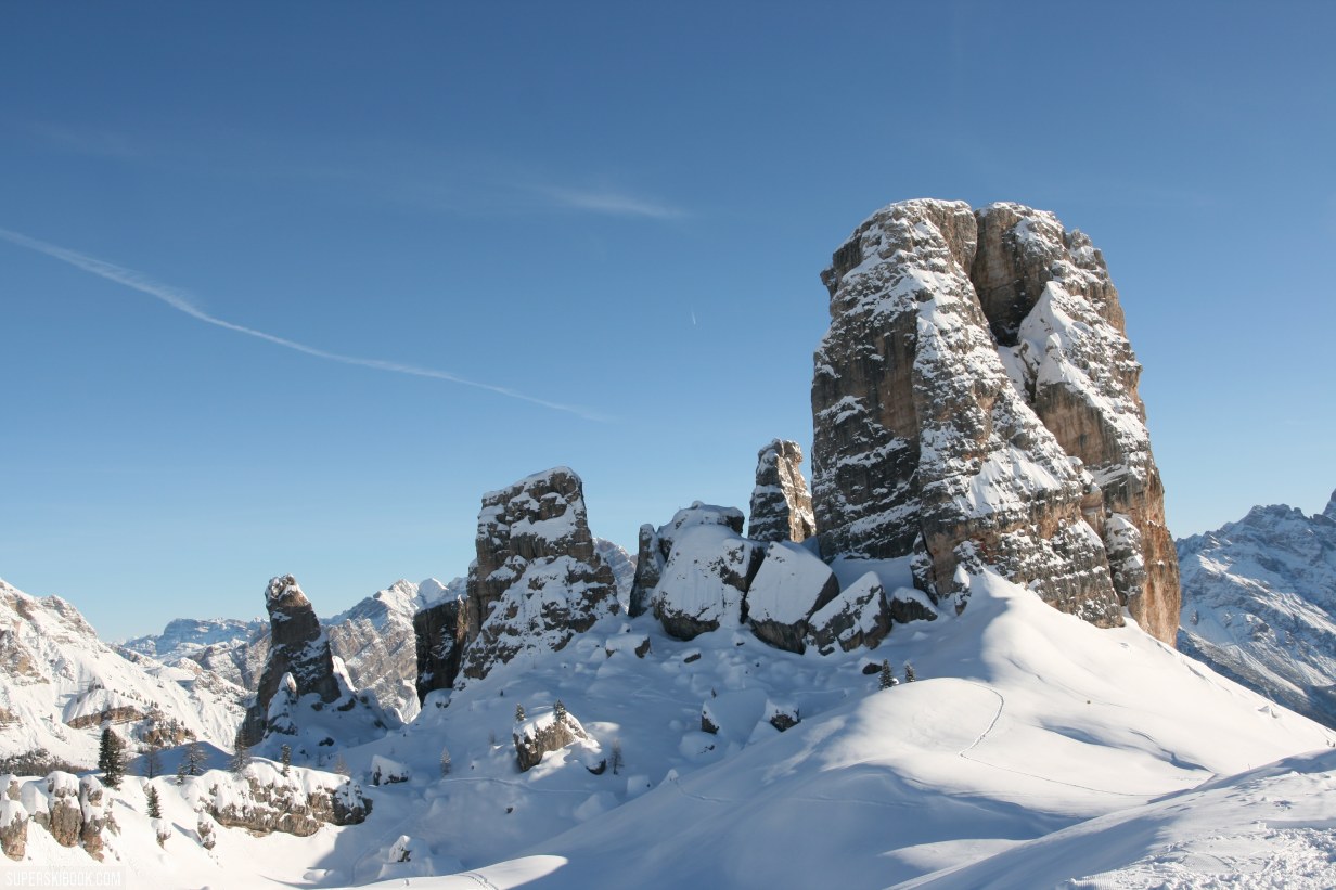 Sciare alle Cinque Torri e Fedare: grandi piste ai piedi dell'Averau